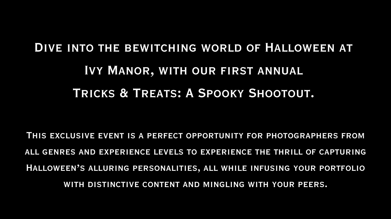 Tricks&Treats: A Spooky Shootout – Oct 1 – The Vice Collective
